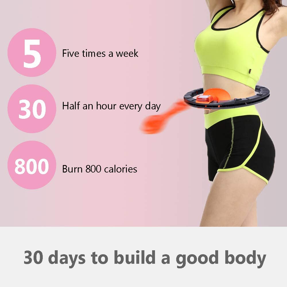 DS BS Sports Fitness Smart Hula Hoop with LED Counter – TSB Living