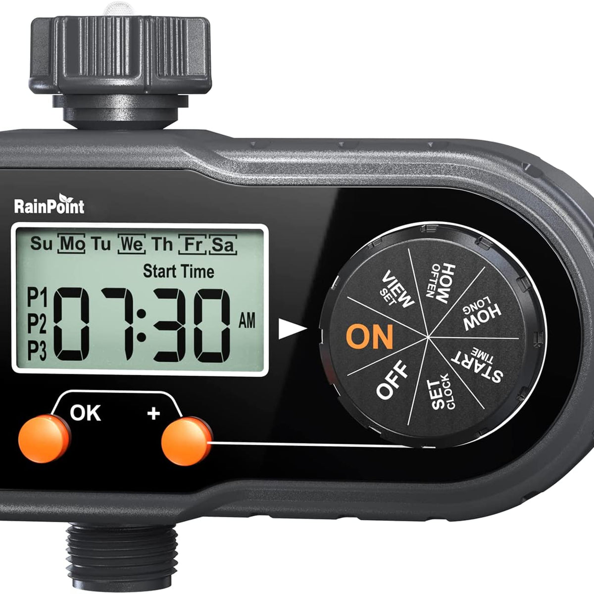 DS BS Sprinkler Timer Programmable Automatic/Manual Irrigation System ...