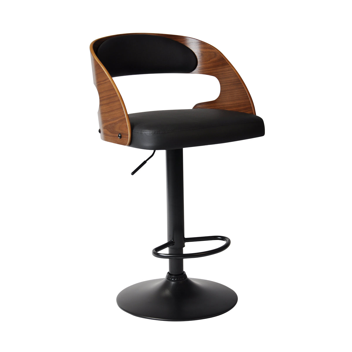 Bentwood Swivel Bar Stool | Adjustable Seating | TSB Living NZ