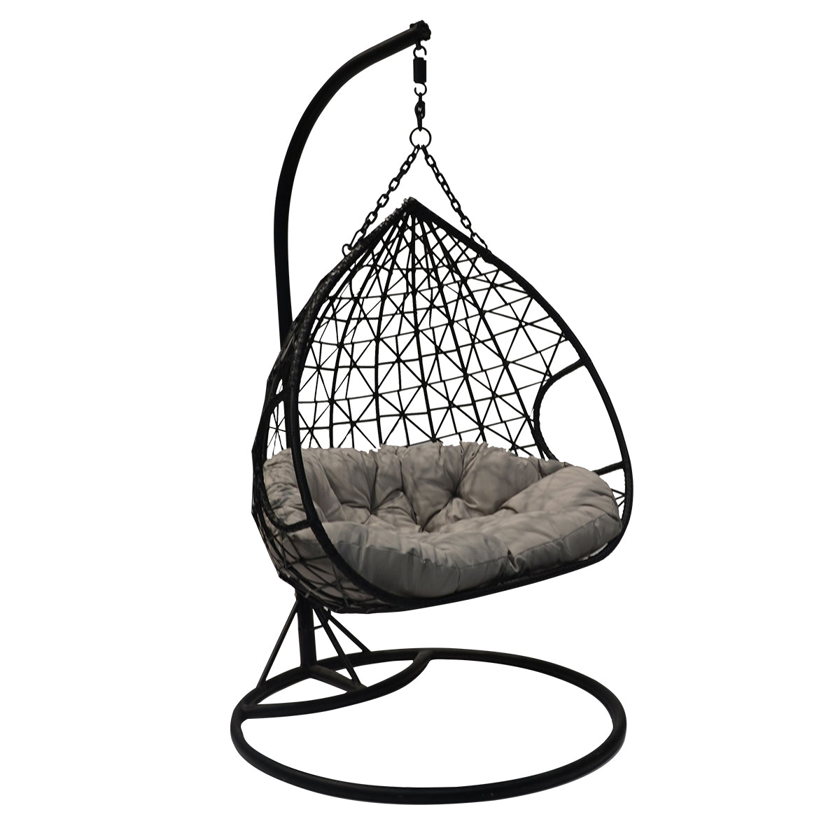 Bottorff Swing Egg Chair - Brown&Grey | Outdoor Lounge | TSB Living NZ