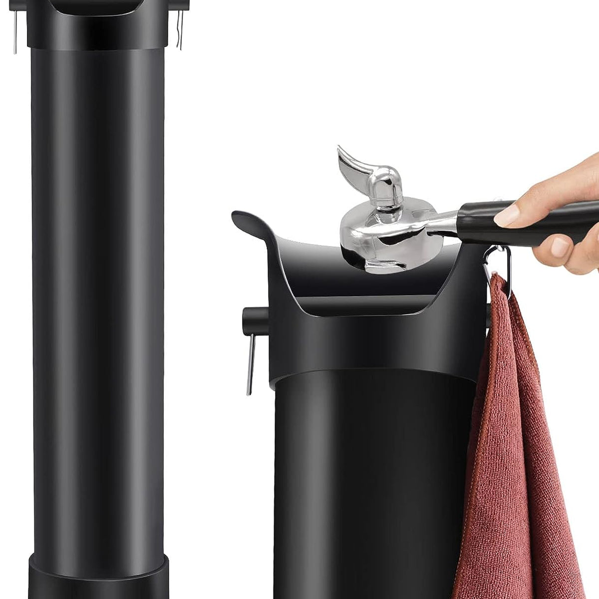 DS BS Floor Standing Knockbox Coffee Grind Collection Dump Bin ...