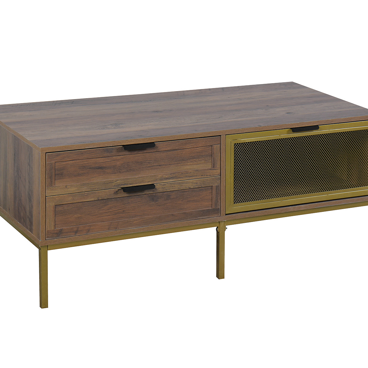 Olveston Coffee Table | Modern Design with Gold Base | TSB Living NZ