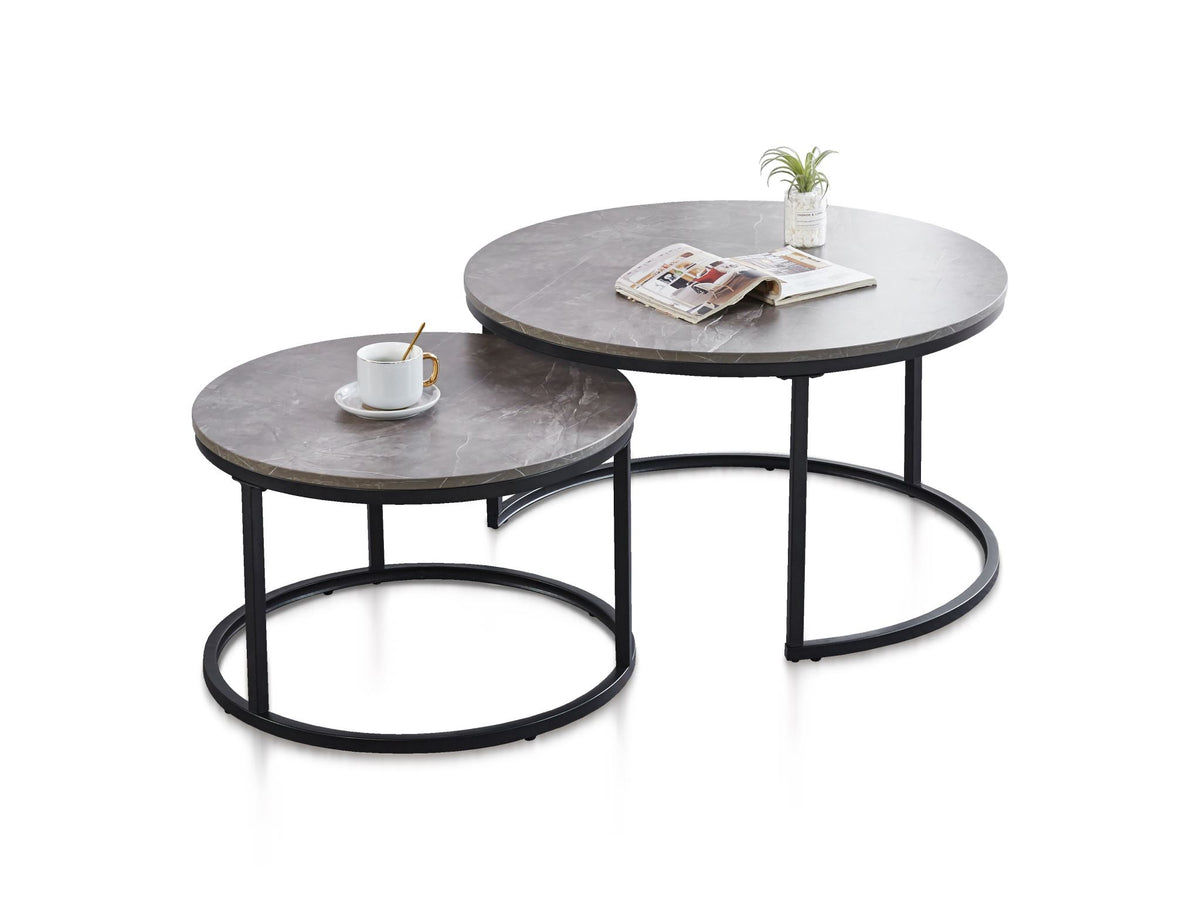 Coffee Table Set Grey – TSB Living