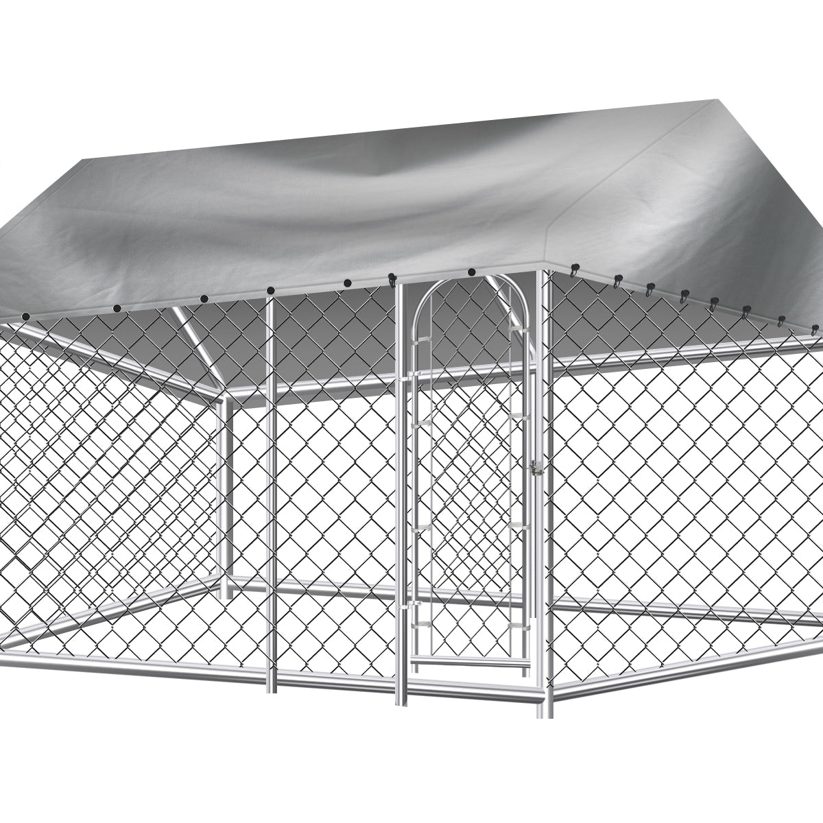 Dog Run with Roof - 4m x 2.3m x 2.3m | TSB Living NZ