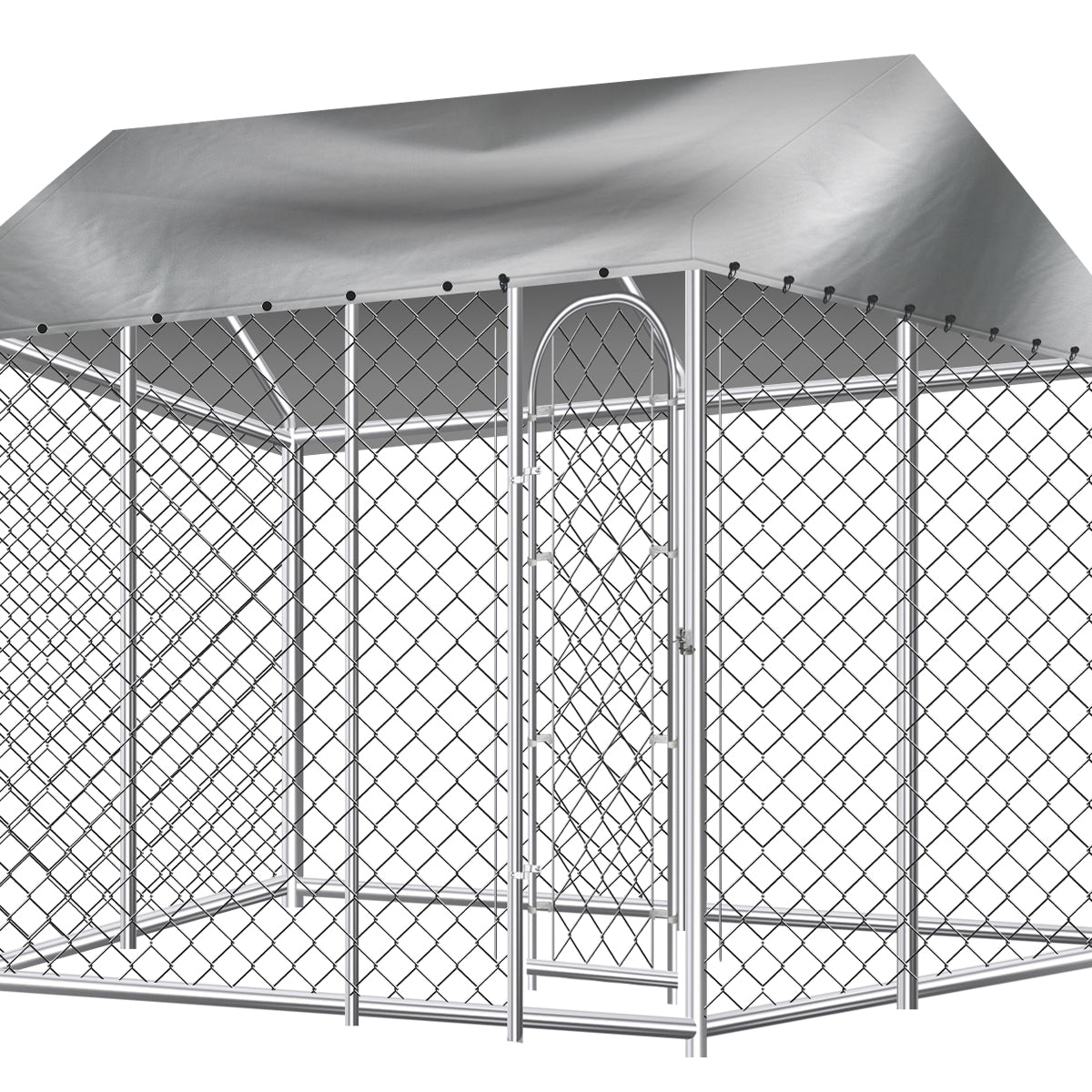 Dog Run with Roof - 4m x 4m x 2.3m | TSB Living NZ