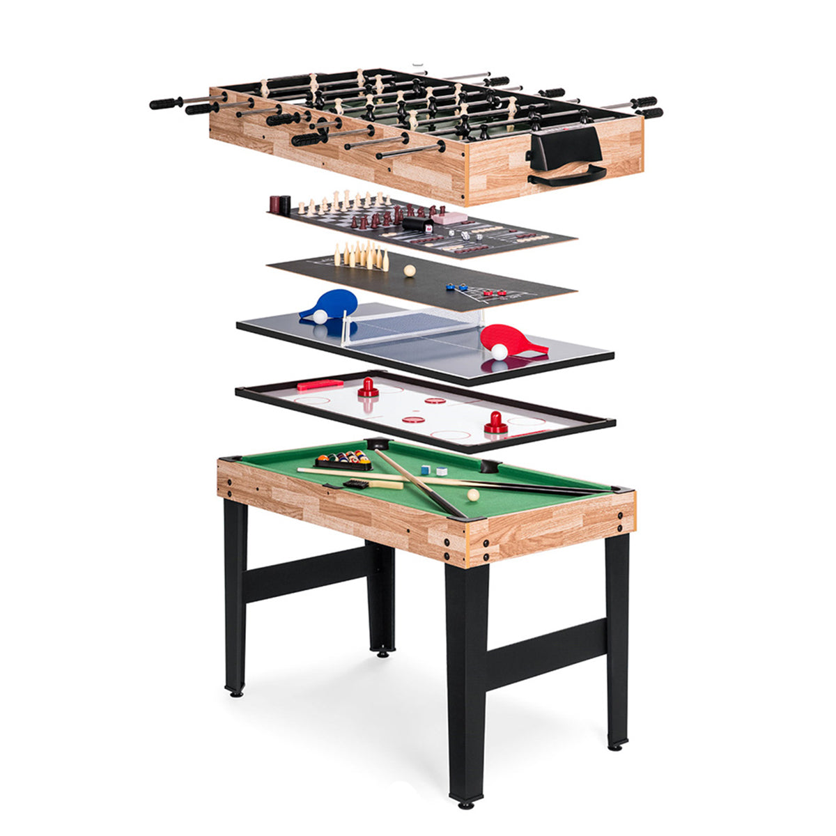 10-in-1 Multi-function Foosball Table - 4 Ft | TSB Living NZ