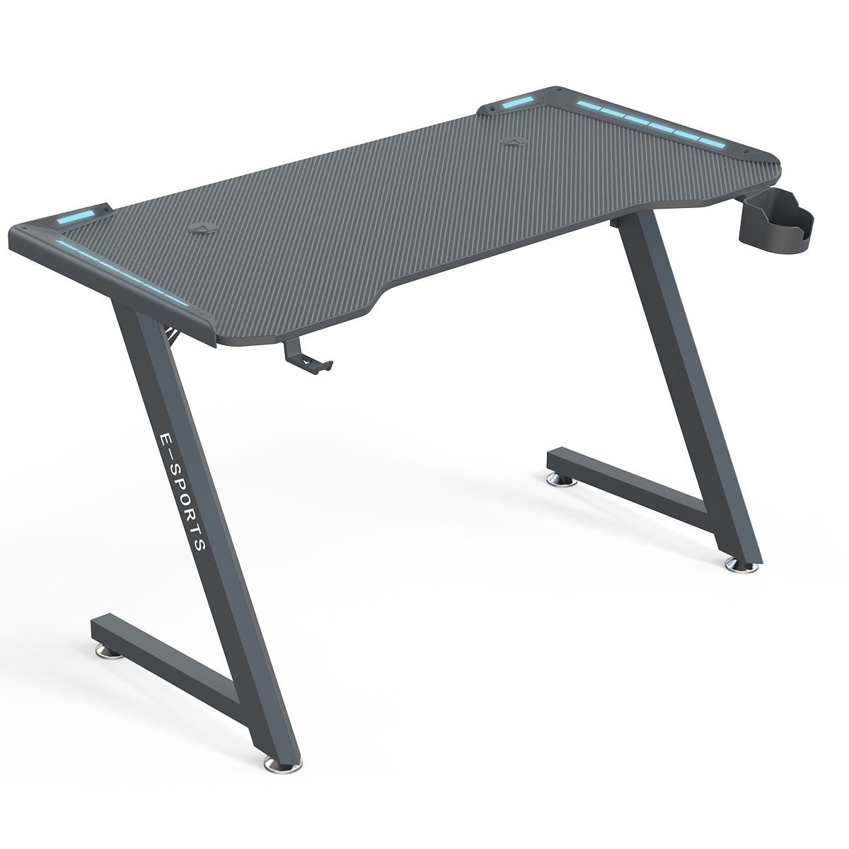 Gaming Table with Wireless Charger & Mouse Pad 120 cm | TSB Living NZ