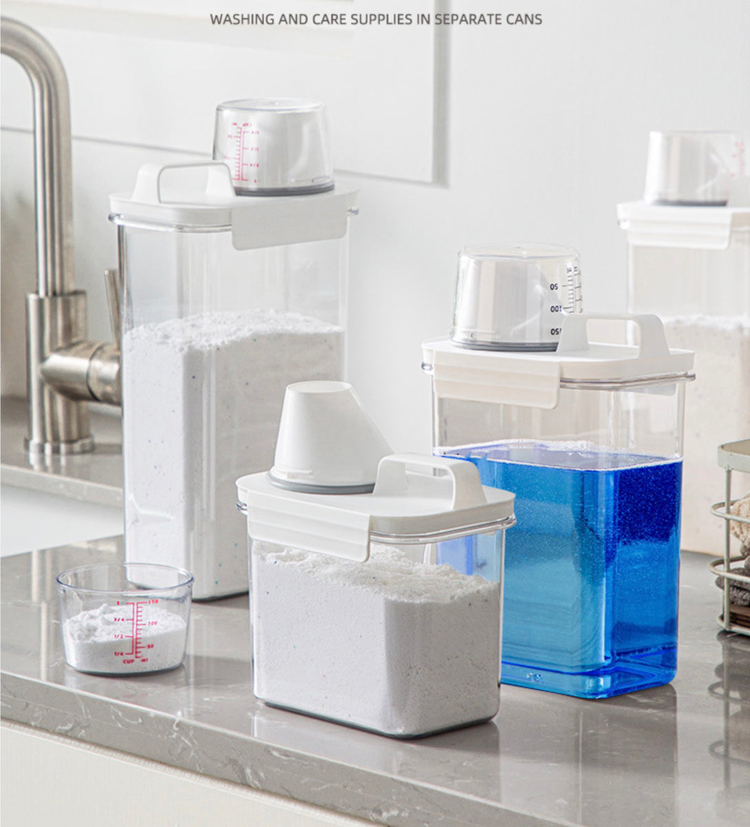 DS BS 3 Pack Liquid Laundry Detergent Dispenser Set – TSB Living