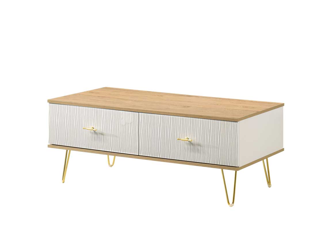 Lilium Coffee Table | Elegant 4-Drawer Storage Table | TSB Living NZ