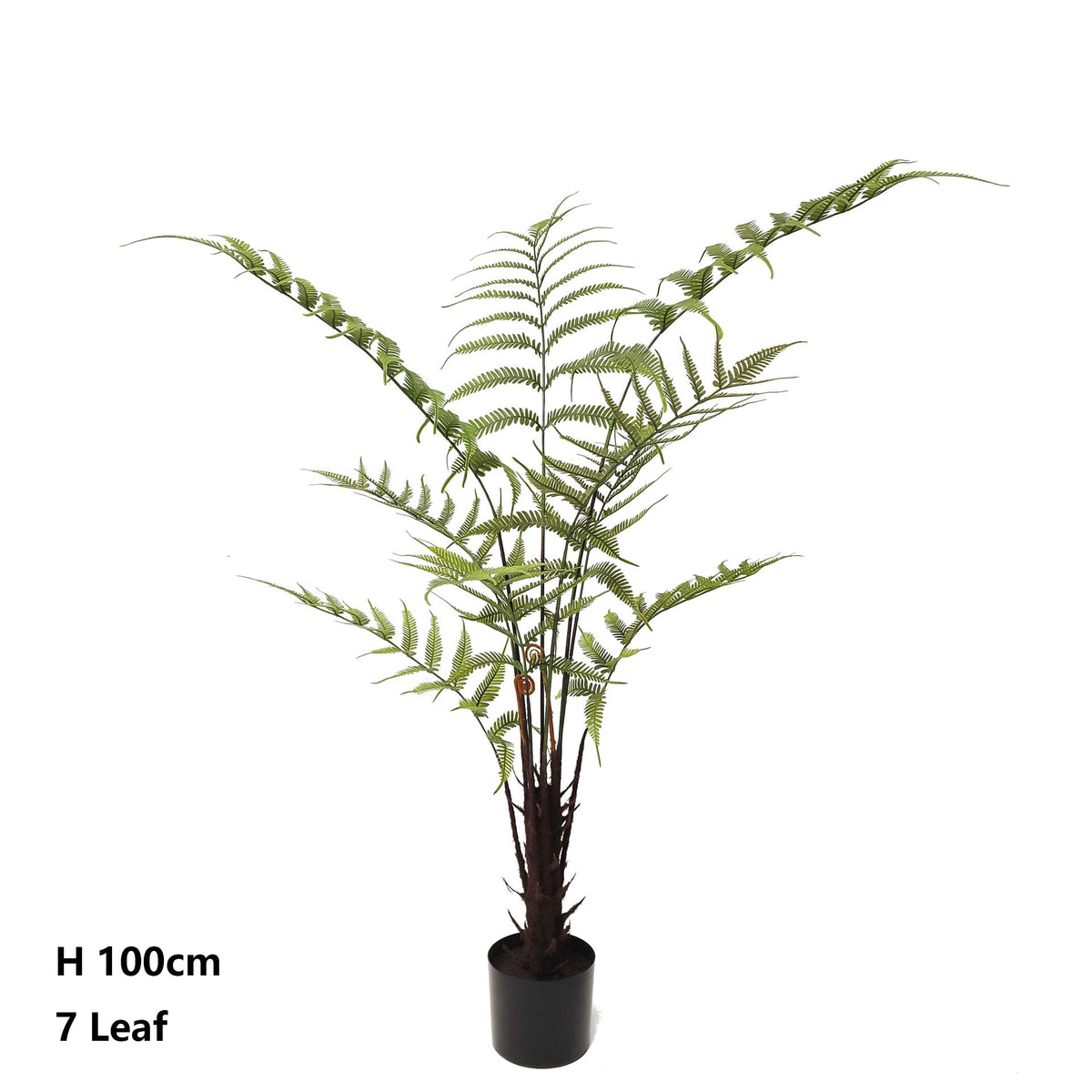 DS BS Artificial Plastic Tropical Palm Tree Pteridophytes-100CM ...