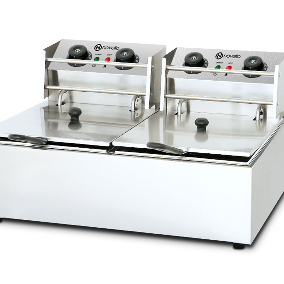 Twin Tank Electric Fryer | Stainless Steel Deep Fryer |TSB Living NZ