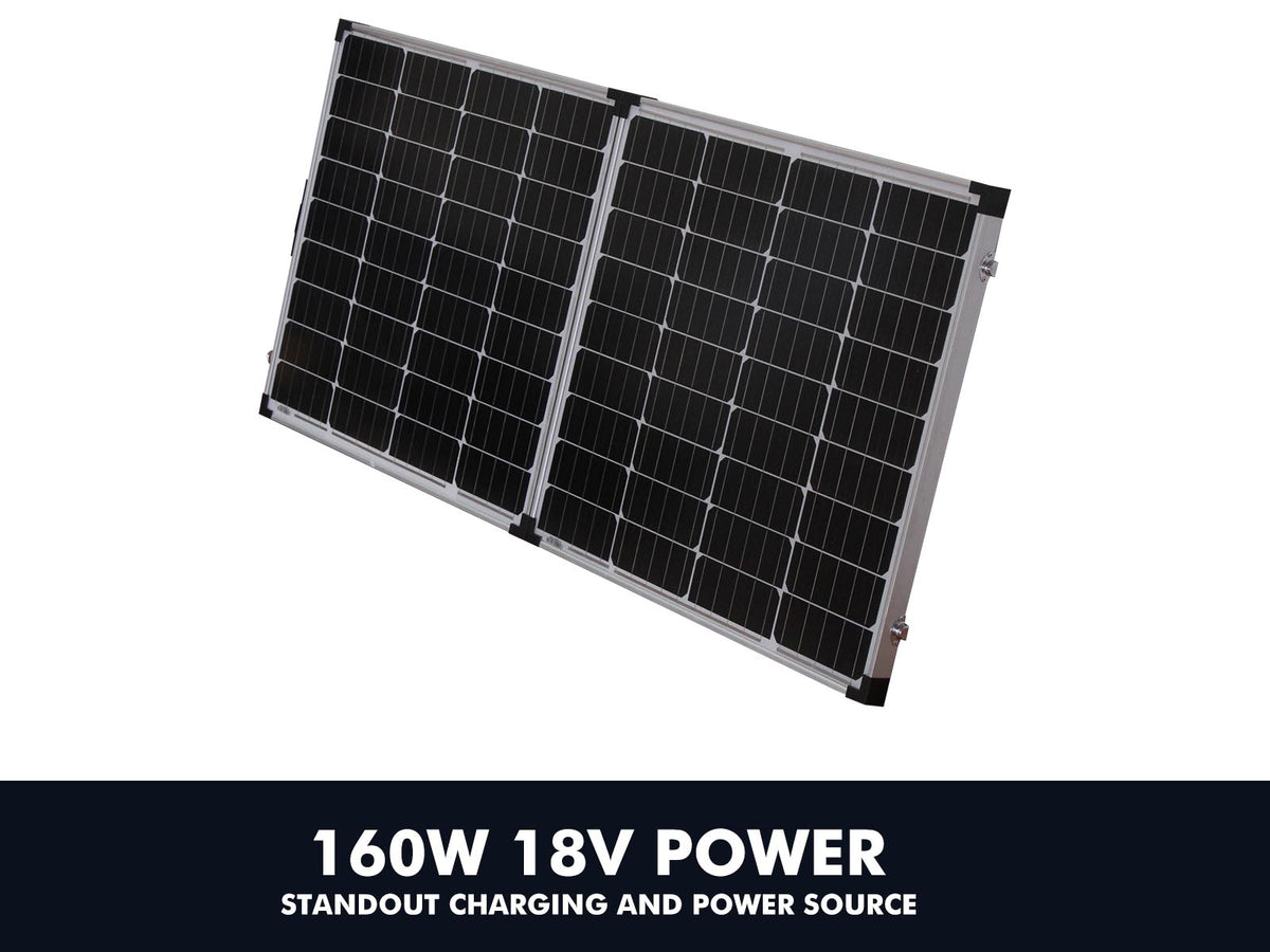 Foldable Solar Panel with Controller 160W – TSB Living