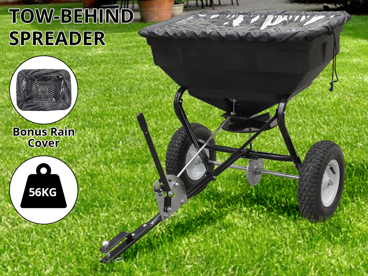 Fertilizer Spreader ATV Tow-Behind 56KG 60L – TSB Living