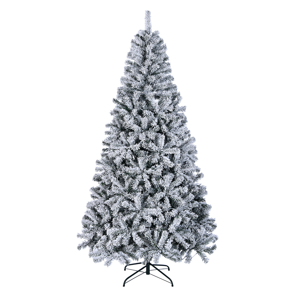 Flocked Christmas Tree with LED - 7FT | Holiday Décor | TSB Living NZ