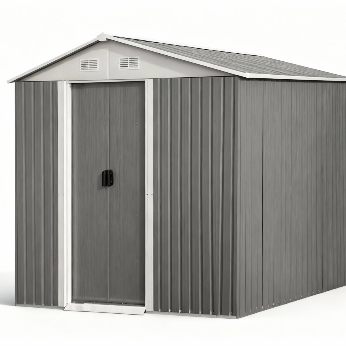 Galvanized Steel Garden Shed 8ft x 8ft | Storage Shed | TSB Living NZ